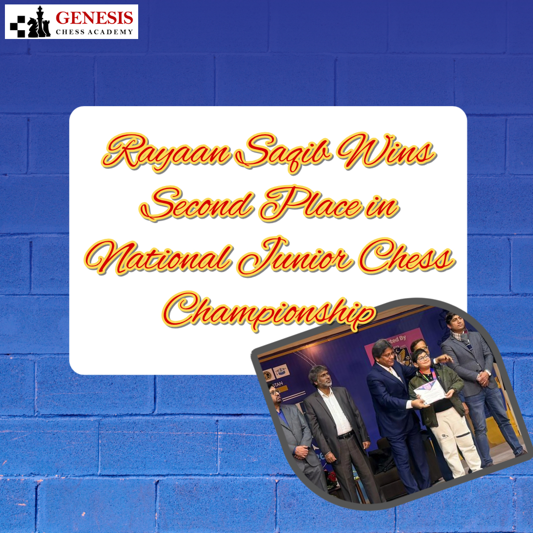 Rayaan Saqib Wins Silver in National Junior Chess Championship ...
